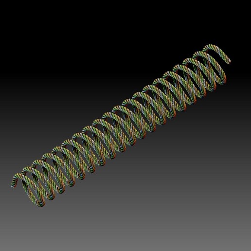 Download free OBJ file Spring • 3D printing design ・ Cults