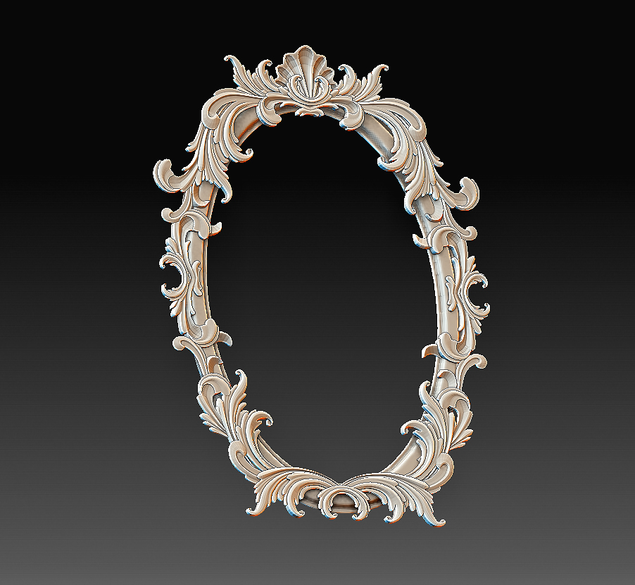 Free STL file Frames ornament 🎨・Template to download and 3D print・Cults