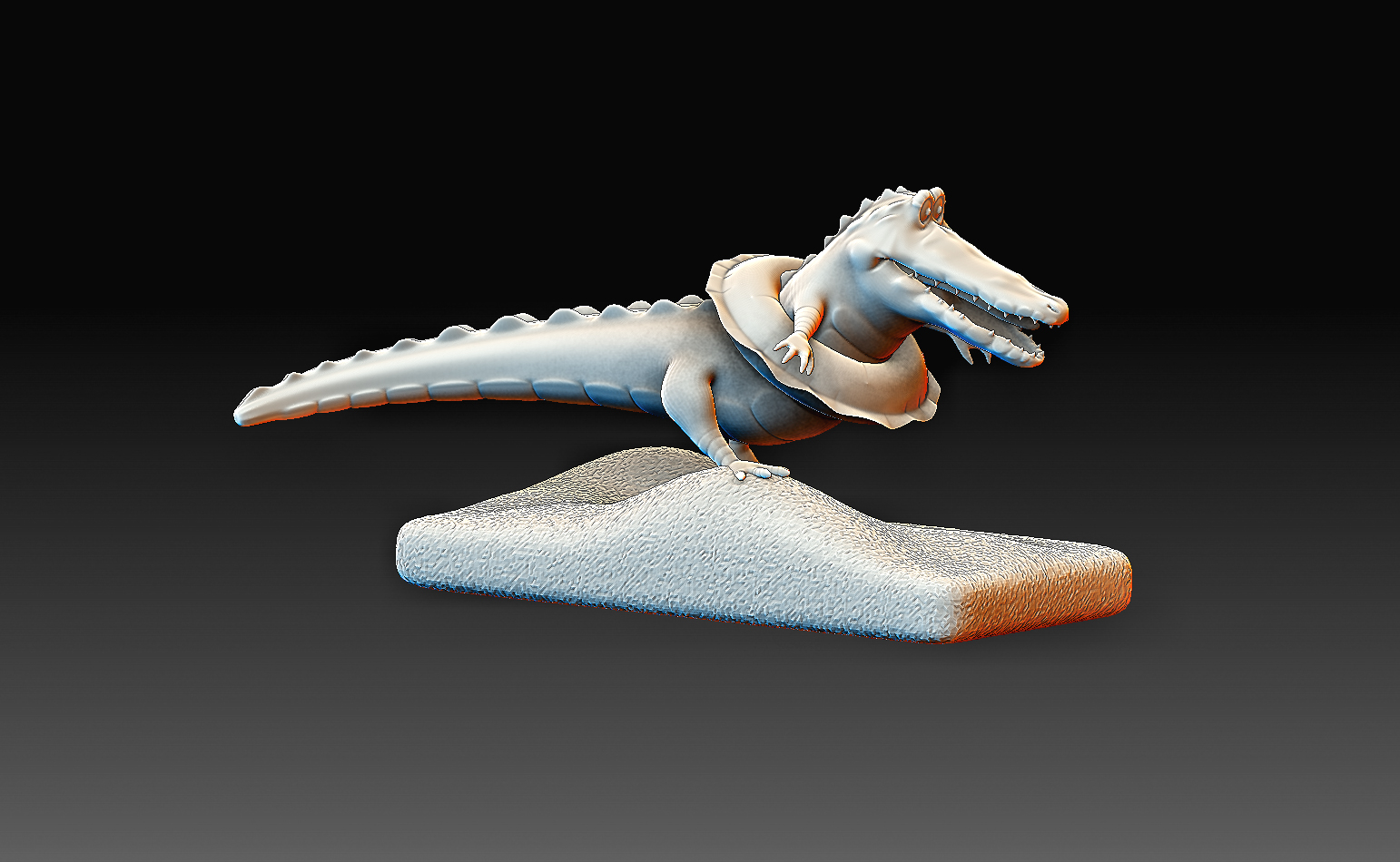 Free STL file Baby croc 👶・3D printer design to download・Cults