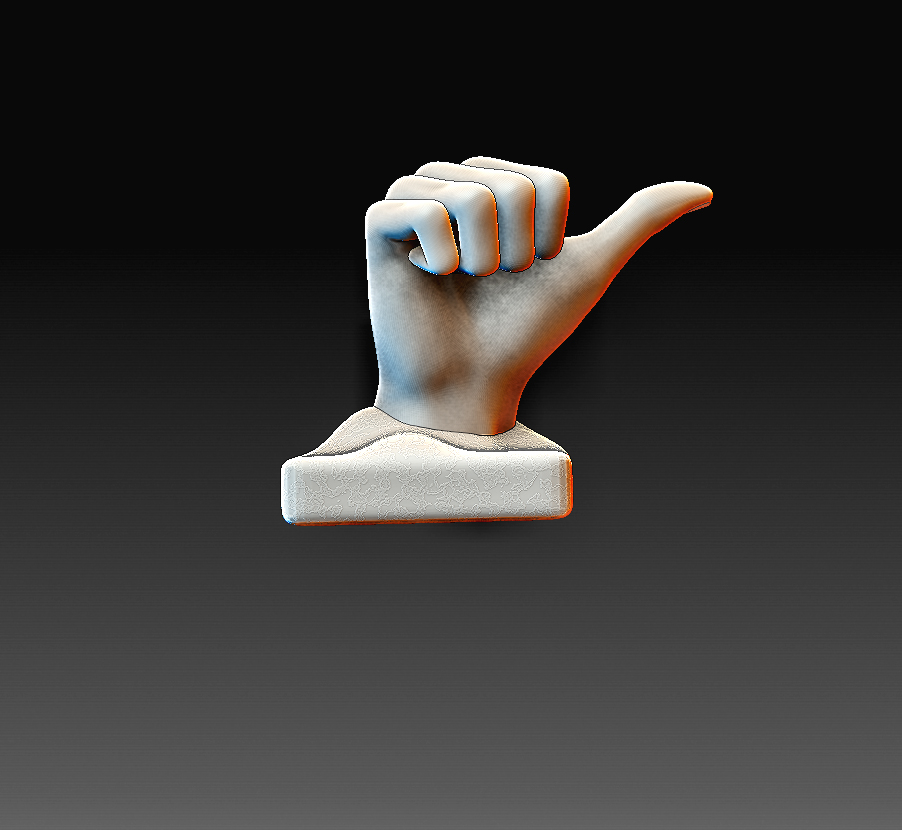 Бесплатный STL файл Hand pose ・3D-печатный объект для загрузки・Cults