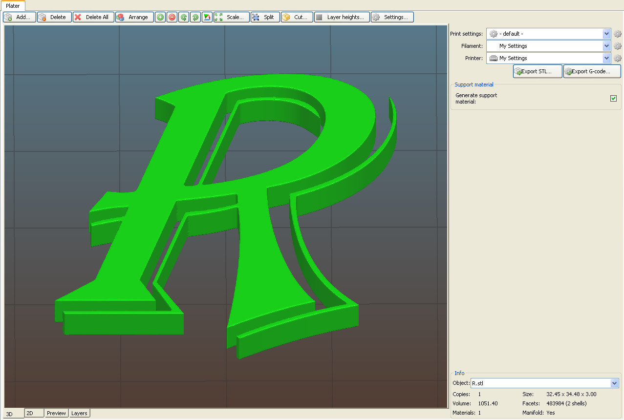 Free 3D file Letters of the alphabet 🎨・3D print design to download・Cults