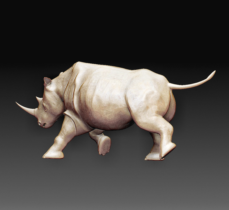 Free STL file Rhino 🦏・Object to download and to 3D print・Cults