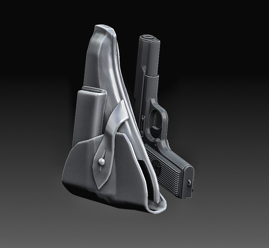 Free STL file TT Holster 🔫・3D printer design to download・Cults