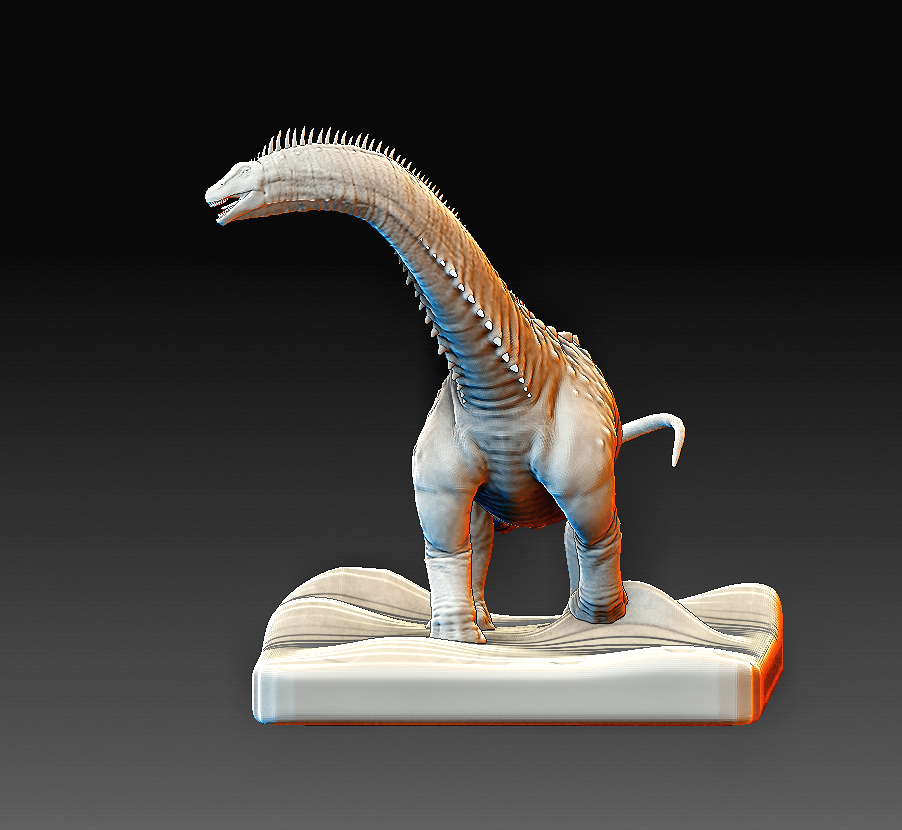 Free STL file Alamosaurus 🎨・3D printable model to download・Cults