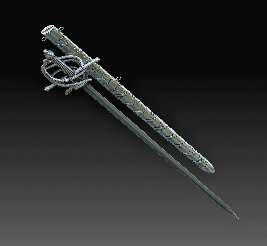 Free STL file Rapier 🔫・3D printer model to download・Cults
