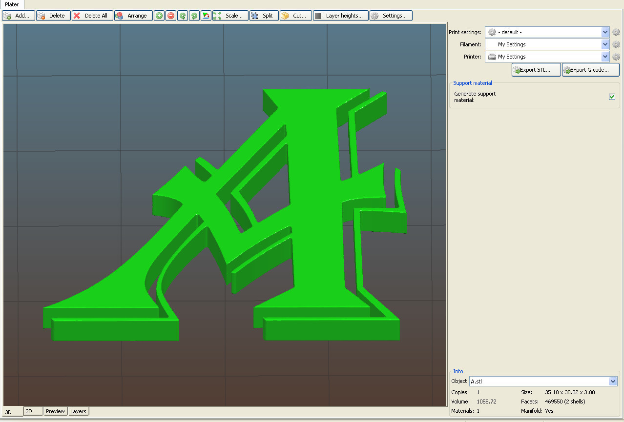 Free 3D file Letters of the alphabet 🎨・3D print design to download・Cults