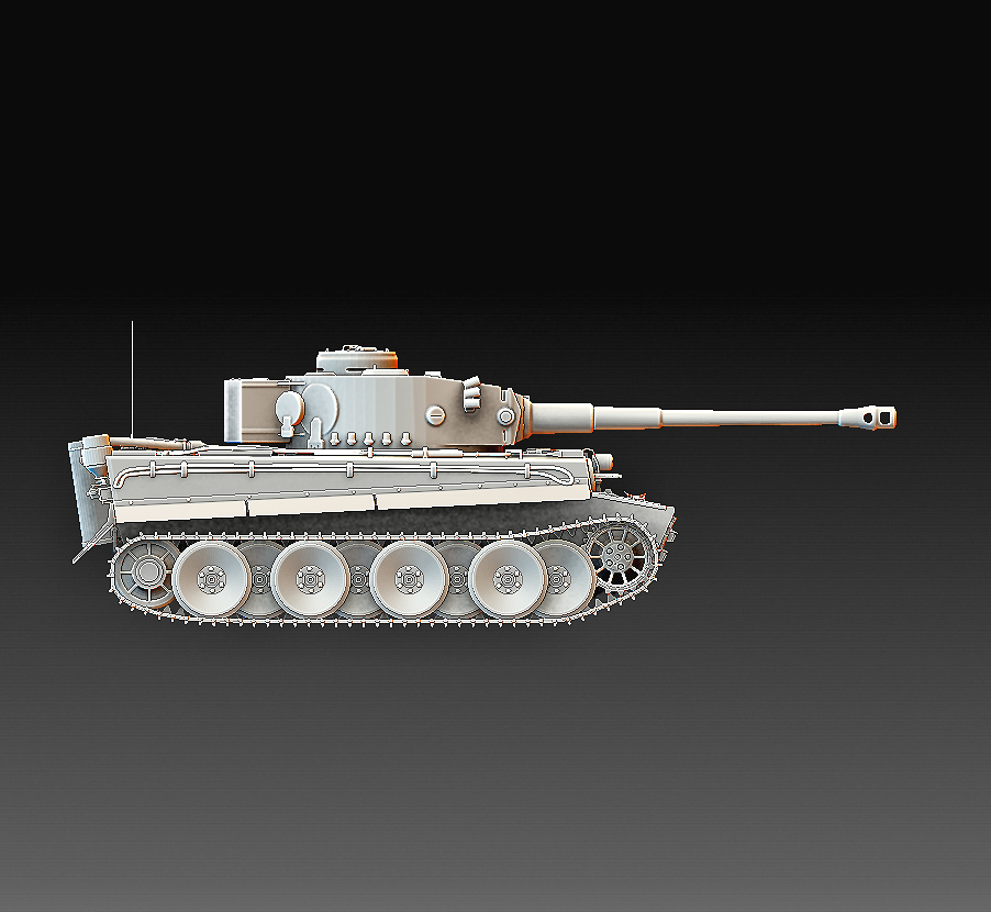 Archivo STL gratis Tigre Panzer 📱・Plan para descargar y imprimir en 3D ...