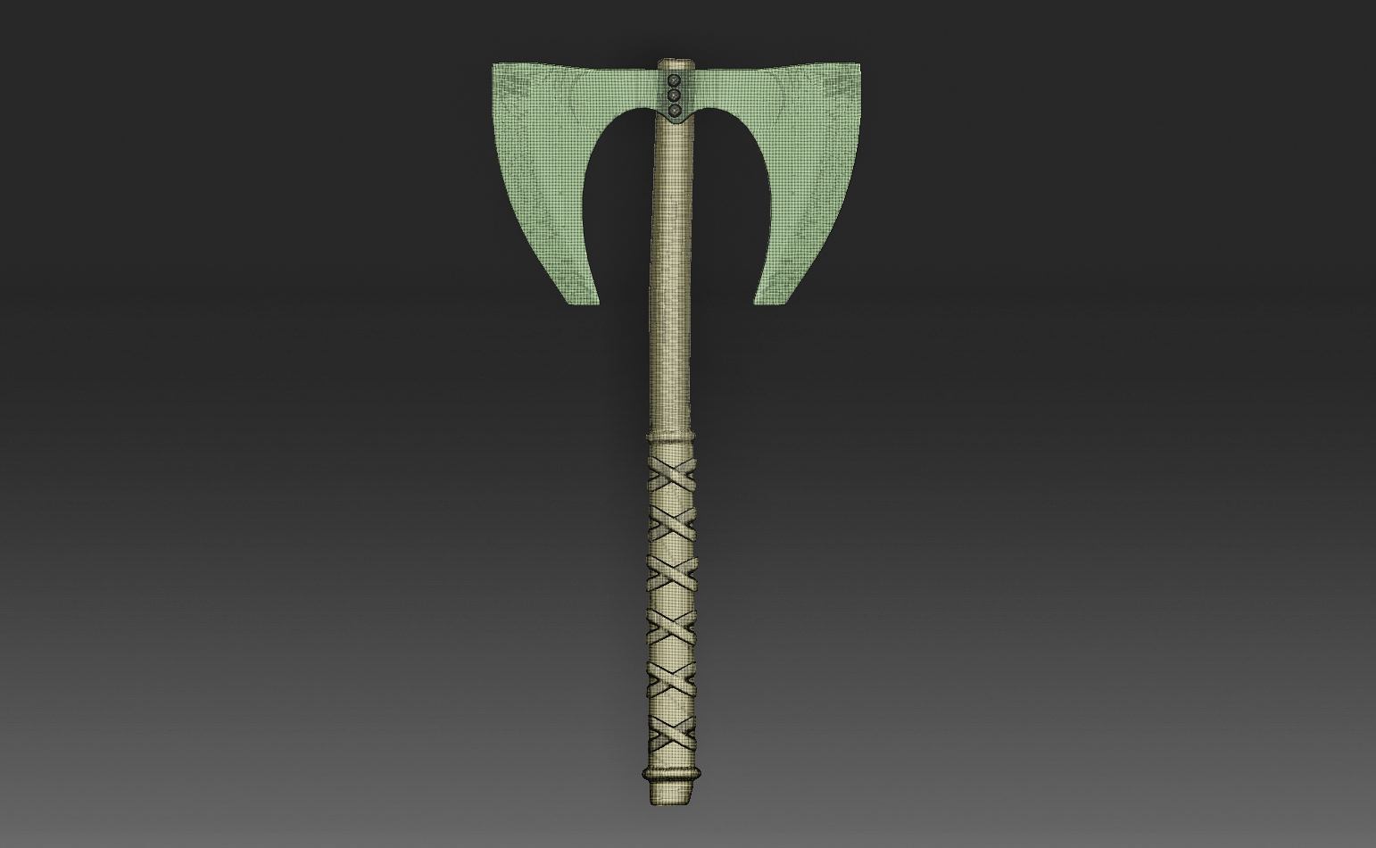 STL file Axe viking 2・3D printer design to download・Cults