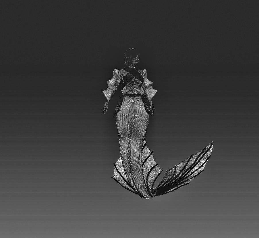 Free STL file Mermaid 3・Template to download and 3D print・Cults
