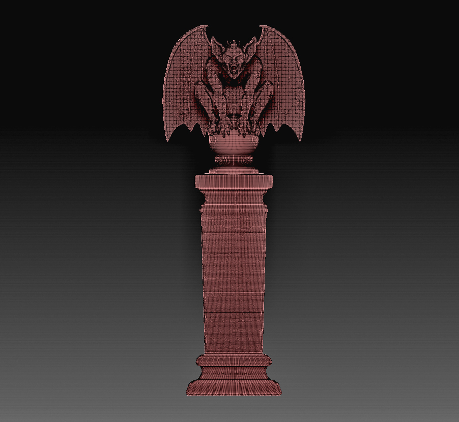 Free STL file Gargoyle 🎨・Template to download and 3D print・Cults