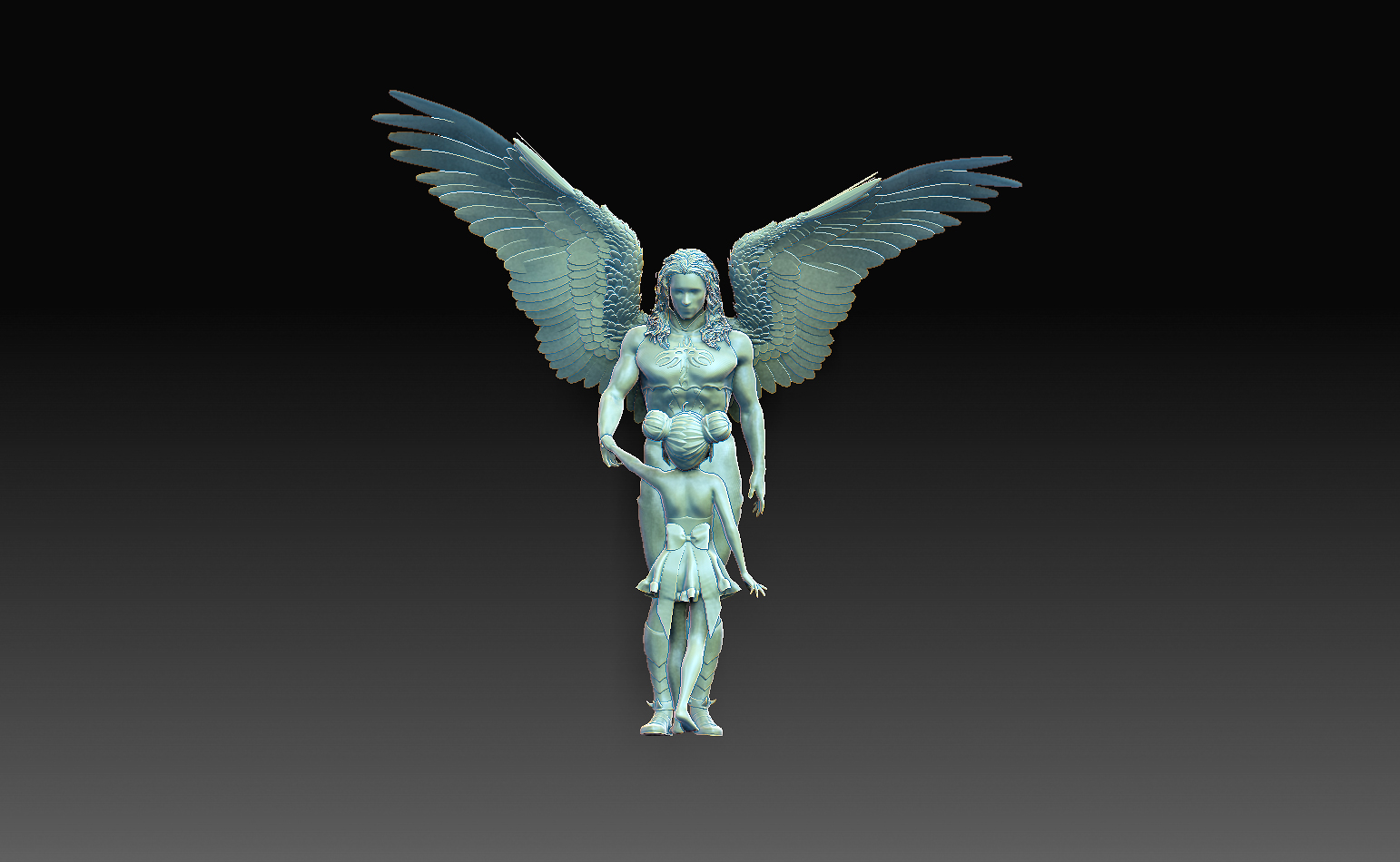 Free STL file Sariel angel 👼・3D printable design to download・Cults