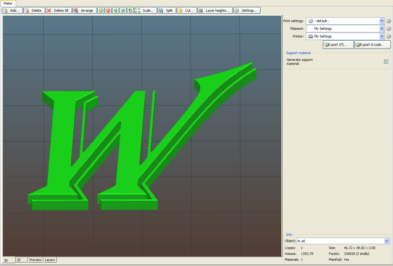 Free 3D file Letters of the alphabet 🎨・3D print design to download・Cults