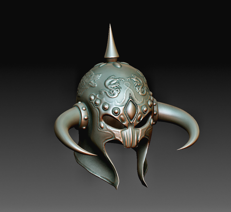 Free STL file Fantasy helmet 3・3D print model to download・Cults