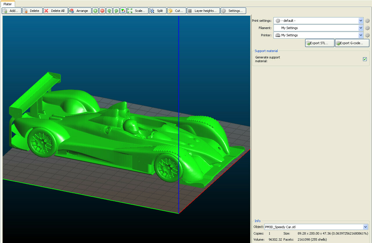 Free STL file Formula car・3D printer design to download・Cults