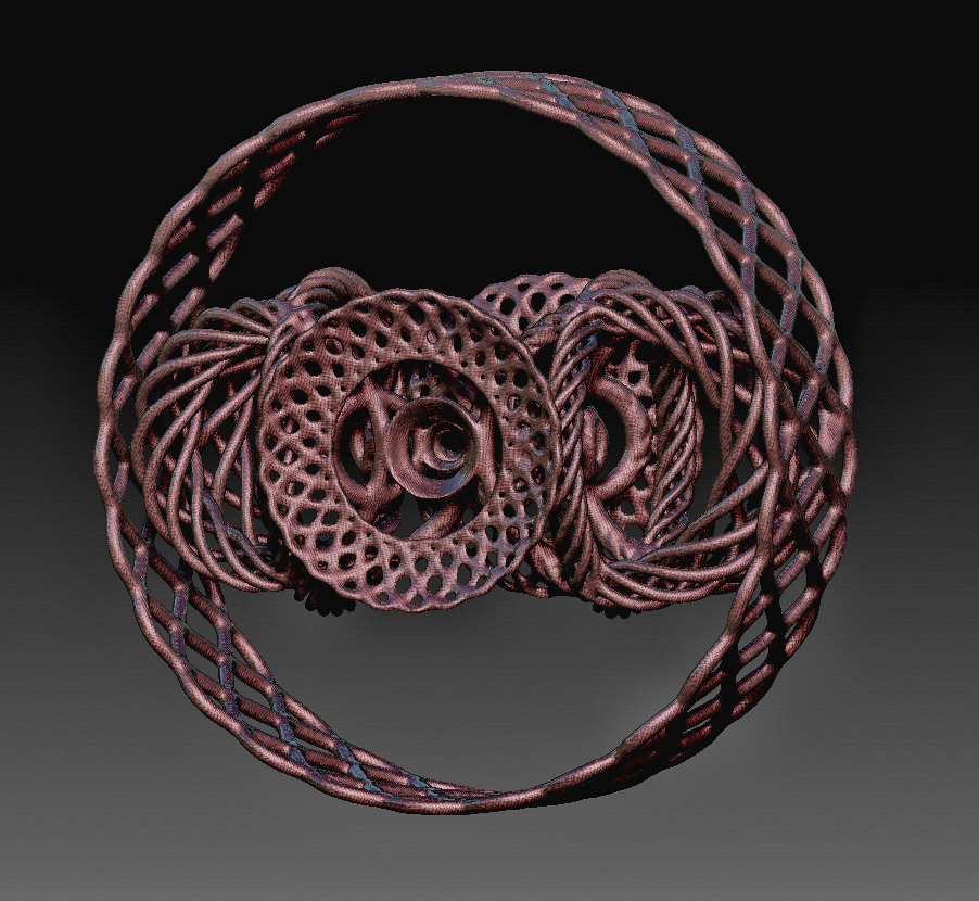 STL file Fractal ornament 12・Model to download and 3D print・Cults