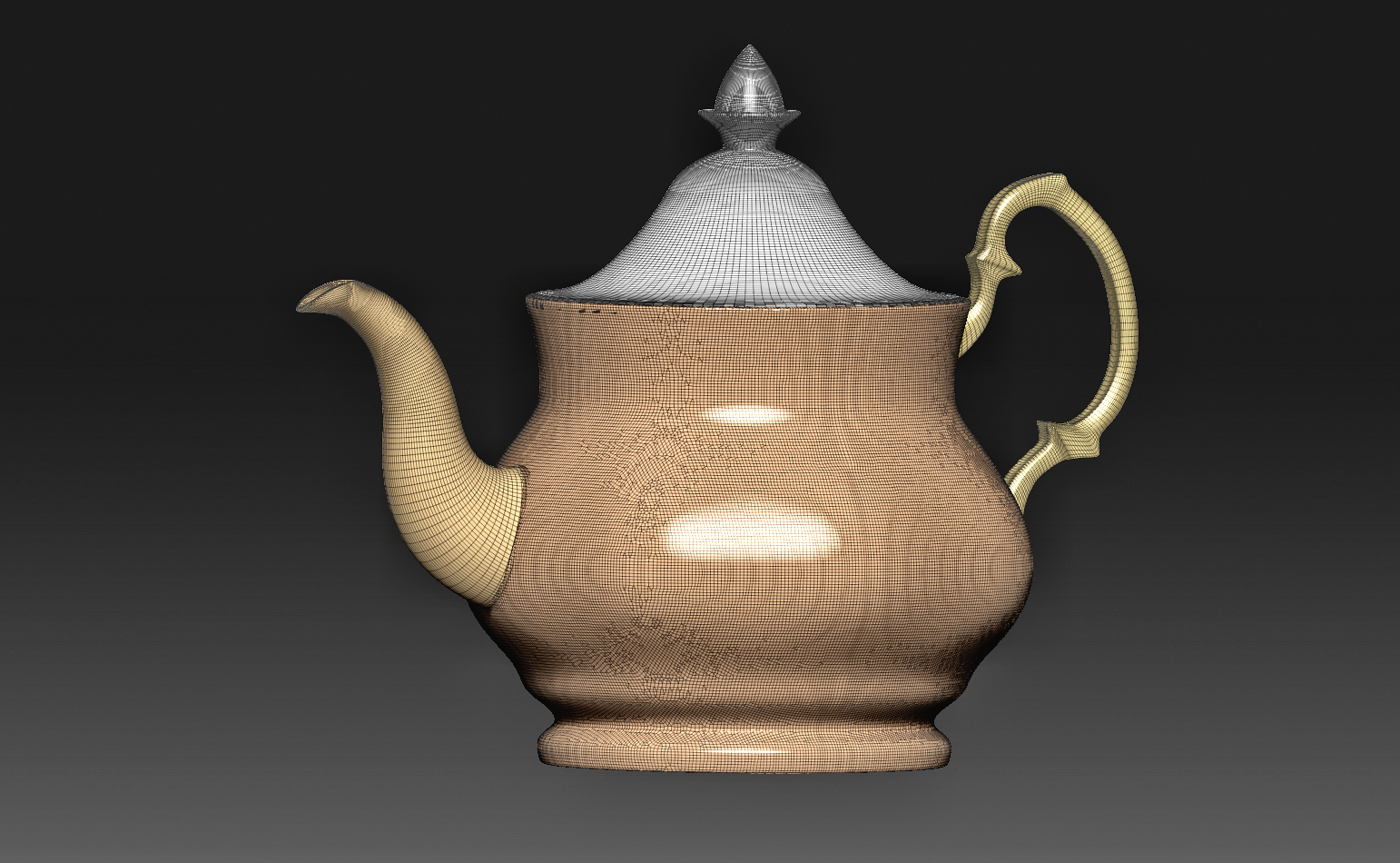 Free STL file Service - Tea pot 🫖・Model to download and 3D print・Cults