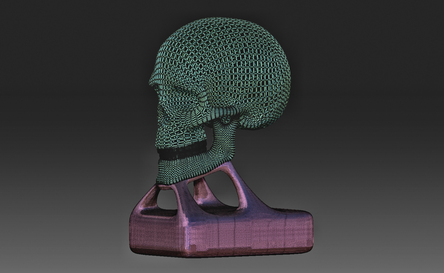 Free STL file Wire skull 2 💀・3D print design to download・Cults