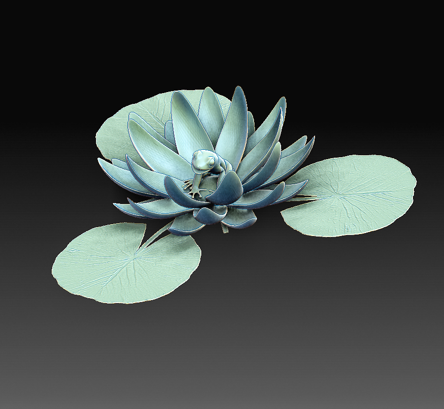 Free STL file Water Lilly 🚰・3D printable model to download・Cults