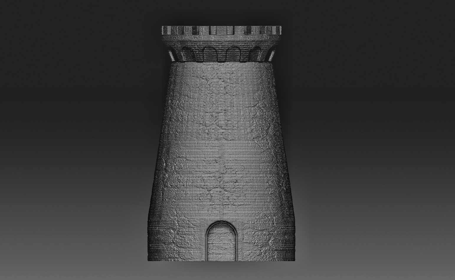 STL file Castle tower・3D printer design to download・Cults