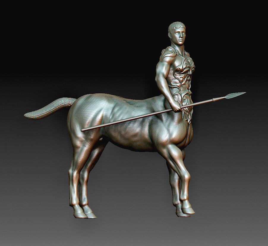 STL file Centaur・3D print design to download・Cults
