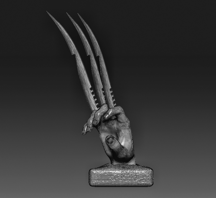 Бесплатный STL файл X Man hand 👨・3D-печать объекта для загрузки・Cults