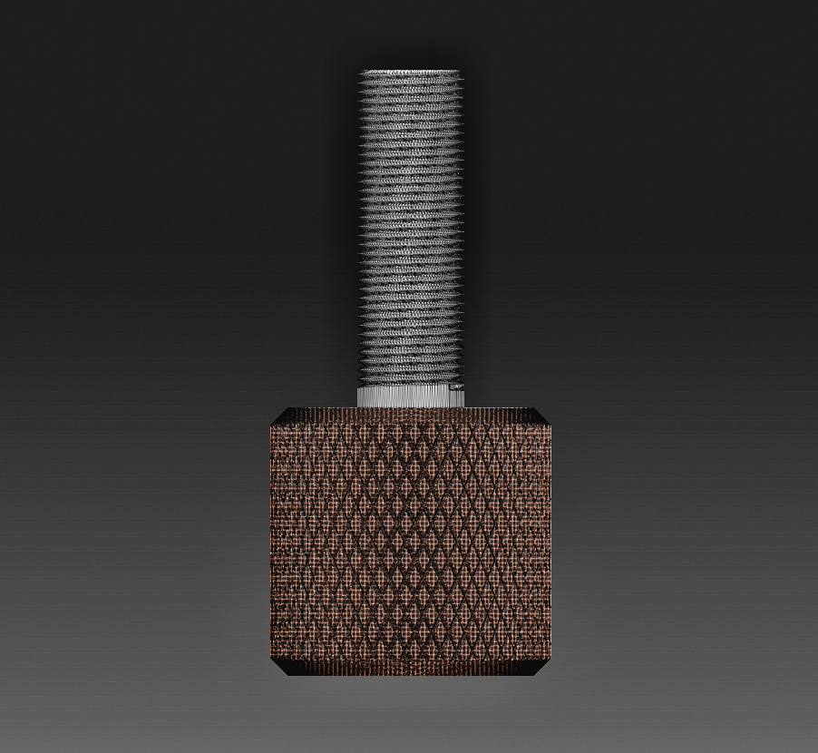 Free STL file Knurling bolt・3D print object to download・Cults