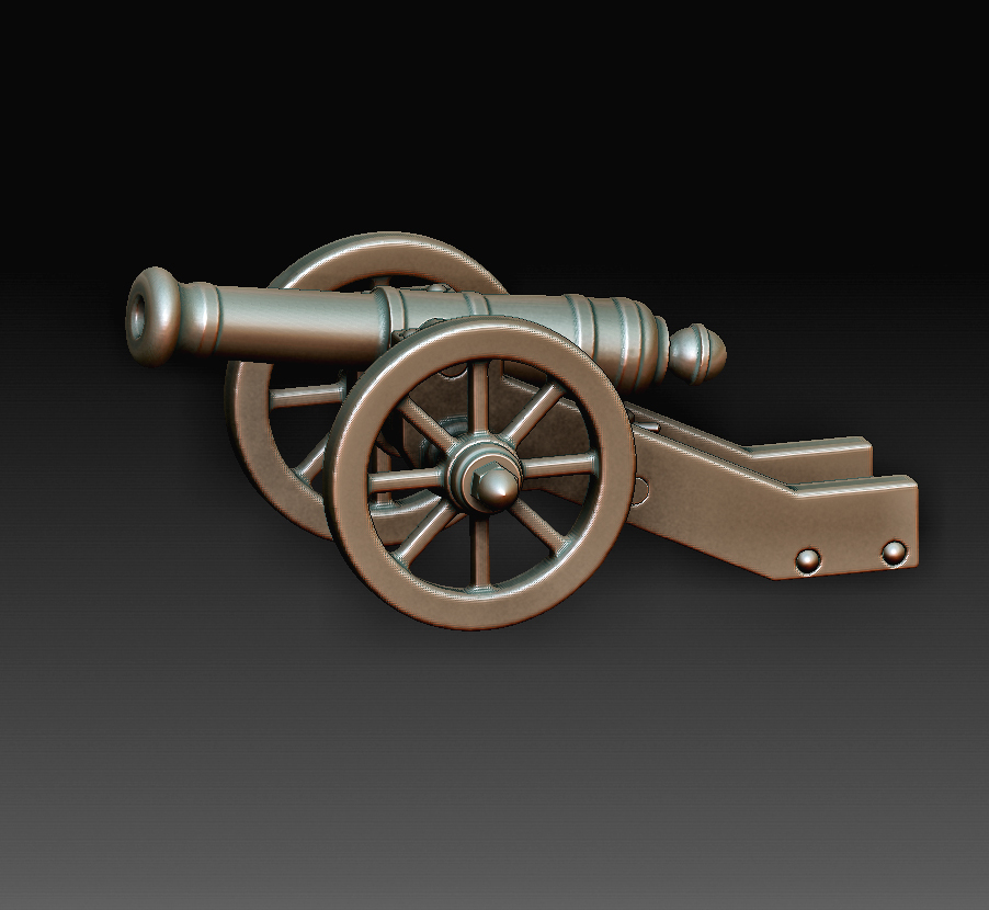 Free STL file Cannon 🔫・3D printable model to download・Cults