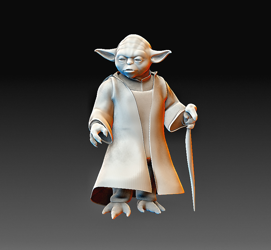Free STL file Yoda Star Wars ⭐・3D printing template to download・Cults