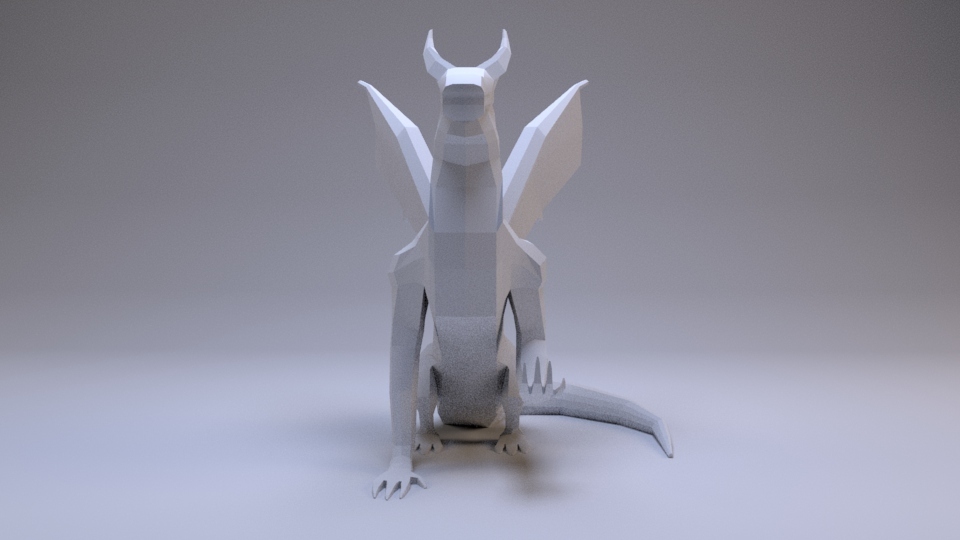 STL file Low Poly Dragon 🐉・3D printing model to download・Cults