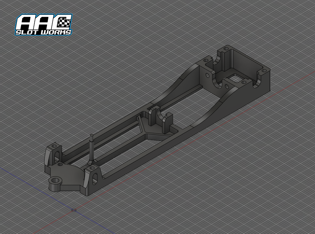 3D file Slot Car Thingie (body and chassis)・3D print design to download ...
