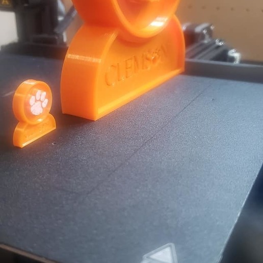 Download STL file clemson paperweight • Design to 3D print ・ Cults