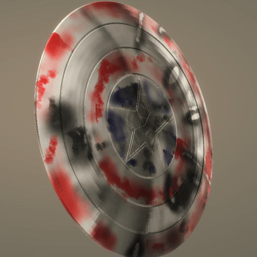 Download free STL file Captain America Shield • Object to 3D print ・ Cults