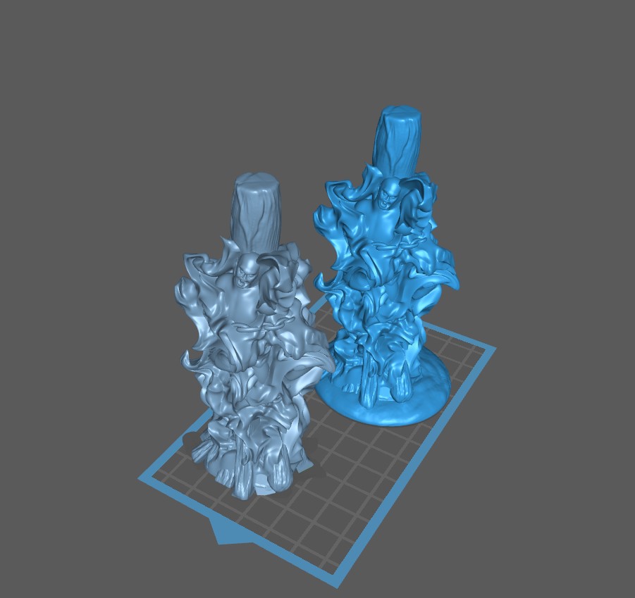 Free 3D file Burning vampire・3D printing model to download・Cults