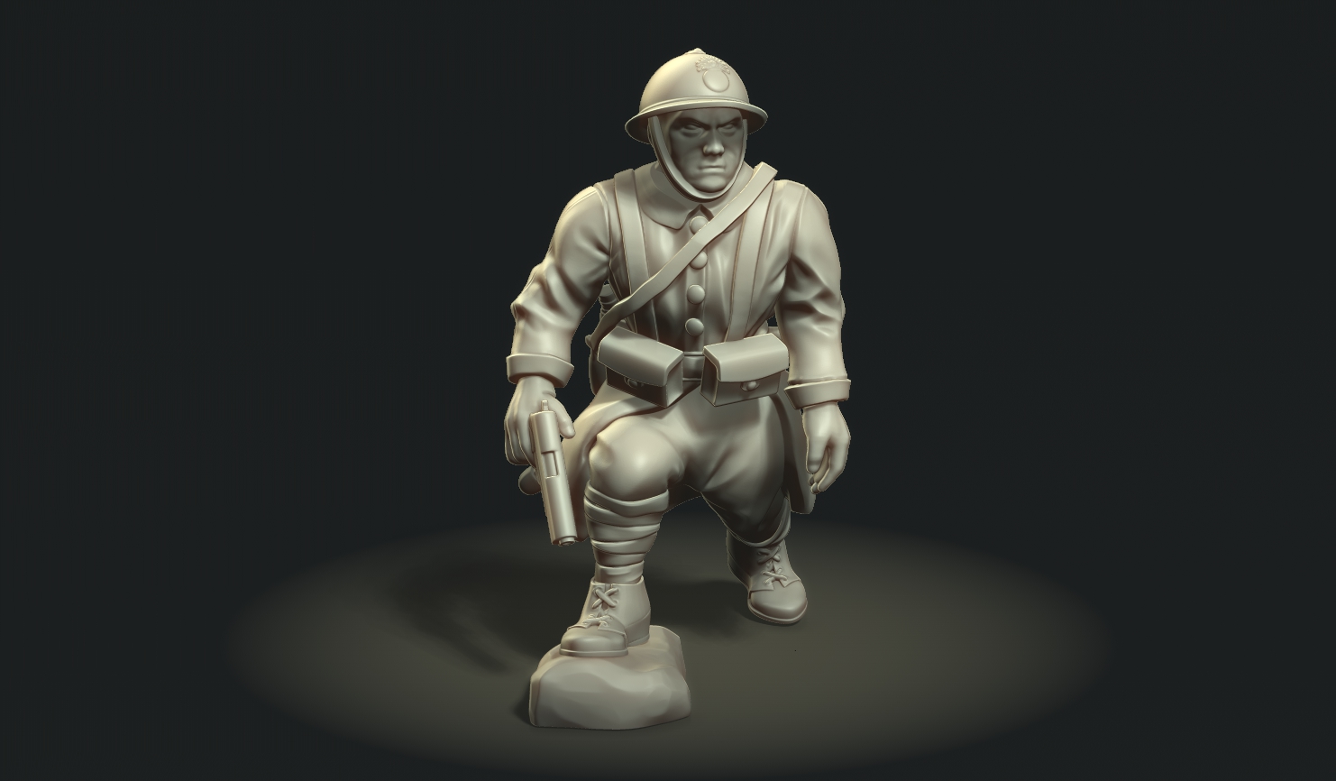 3D file Soldiers of the first World War・Design to download and 3D print ...