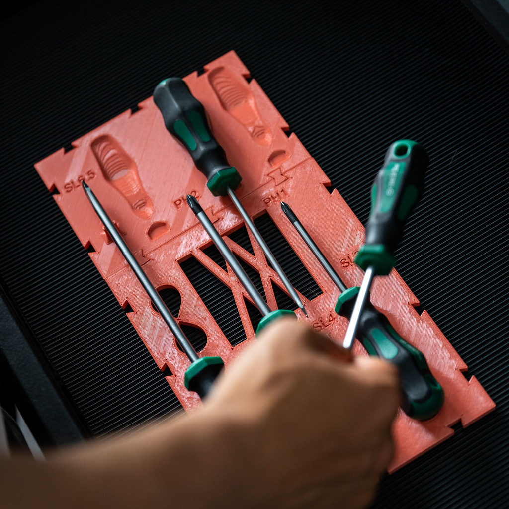 Free 3D file INLAY FOR SCREWDRIVERS I TOOL TROLLEY INSERT I WM098 ...