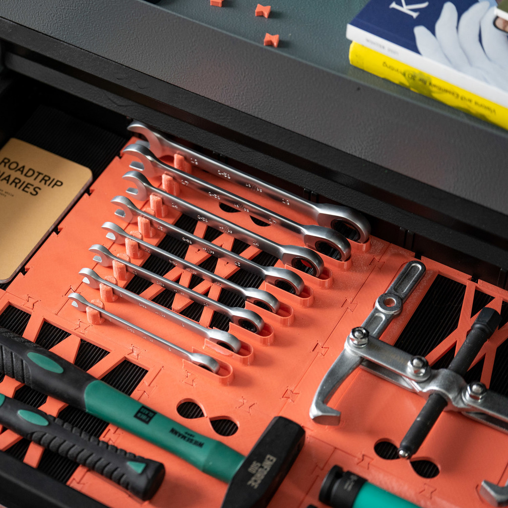 Free 3D file Inlay for Leg Puller I Tool Trolley Insert I WM099・3D ...