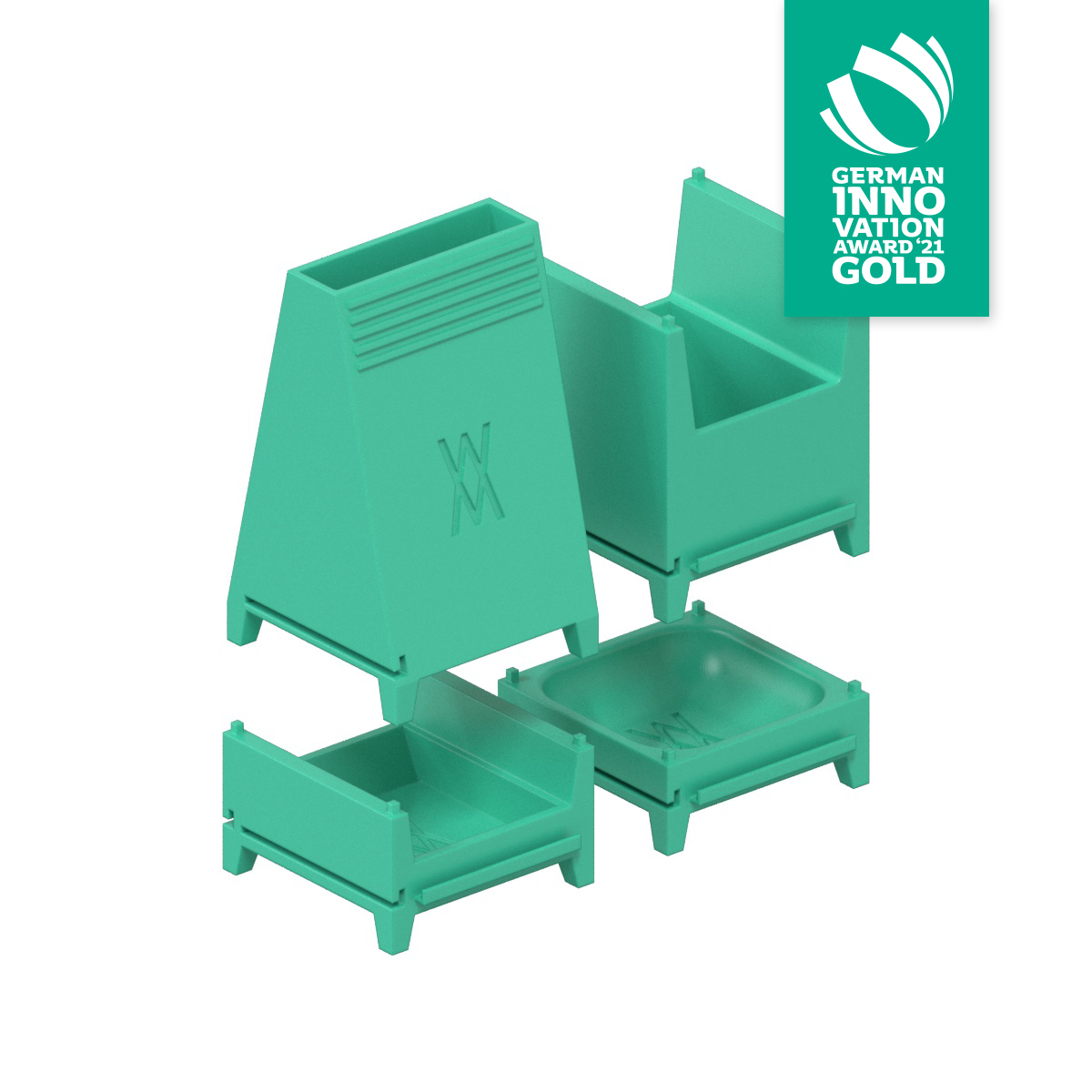 Free STL file Workshop Storage System 095 I Table Stand・3D printer ...