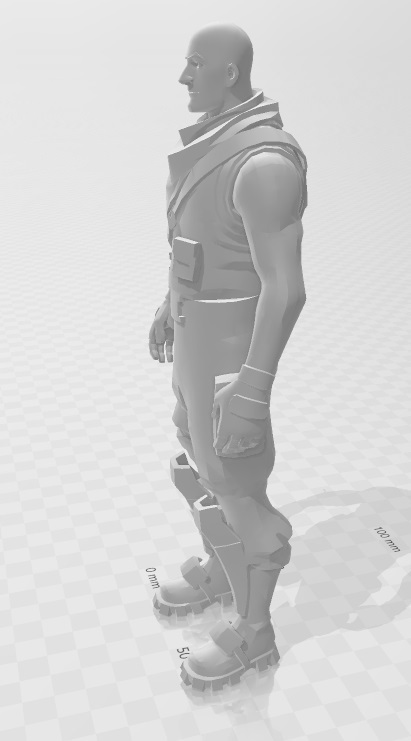 Файл STL Fortnite Skeleton・Модель для загрузки и 3D печати・Cults