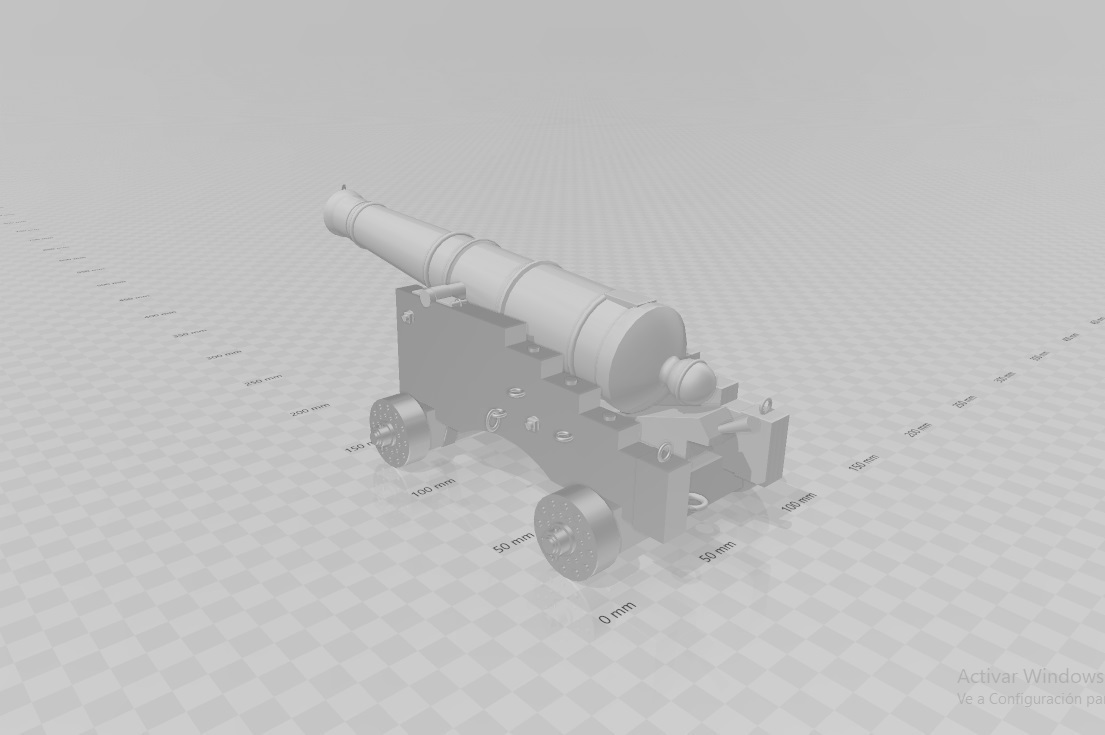 STL file Naval cannon・3D print object to download・Cults