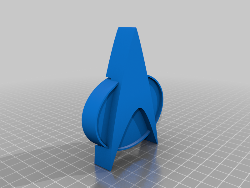 Free 3D file Star Trek Comm Badge・Model to download and 3D print・Cults