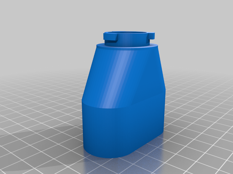 Archivo 3D gratis Adaptador de máscara de buceo para el filtro P95 3M ...