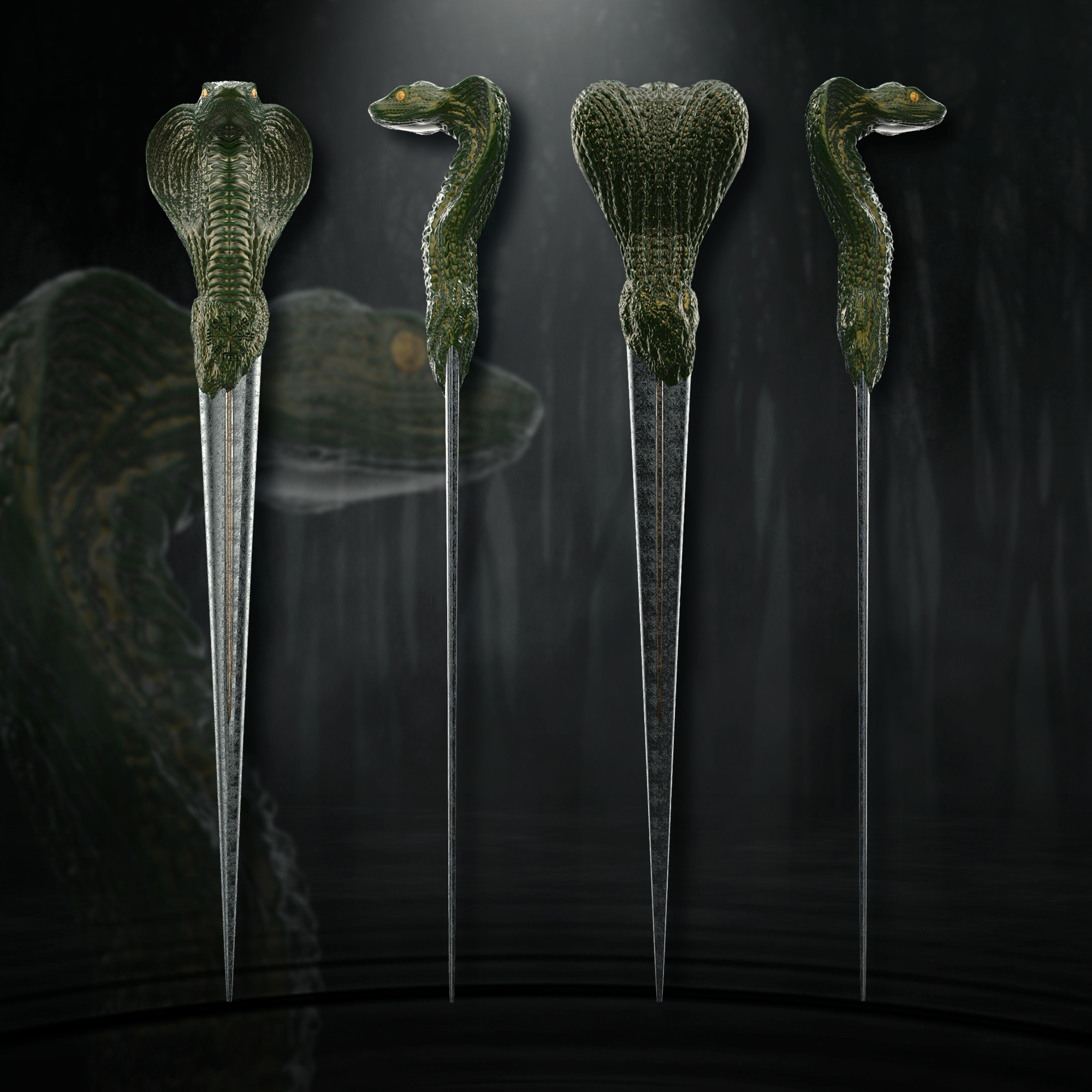 STL file King Cobra Dagger・3D printable model to download・Cults