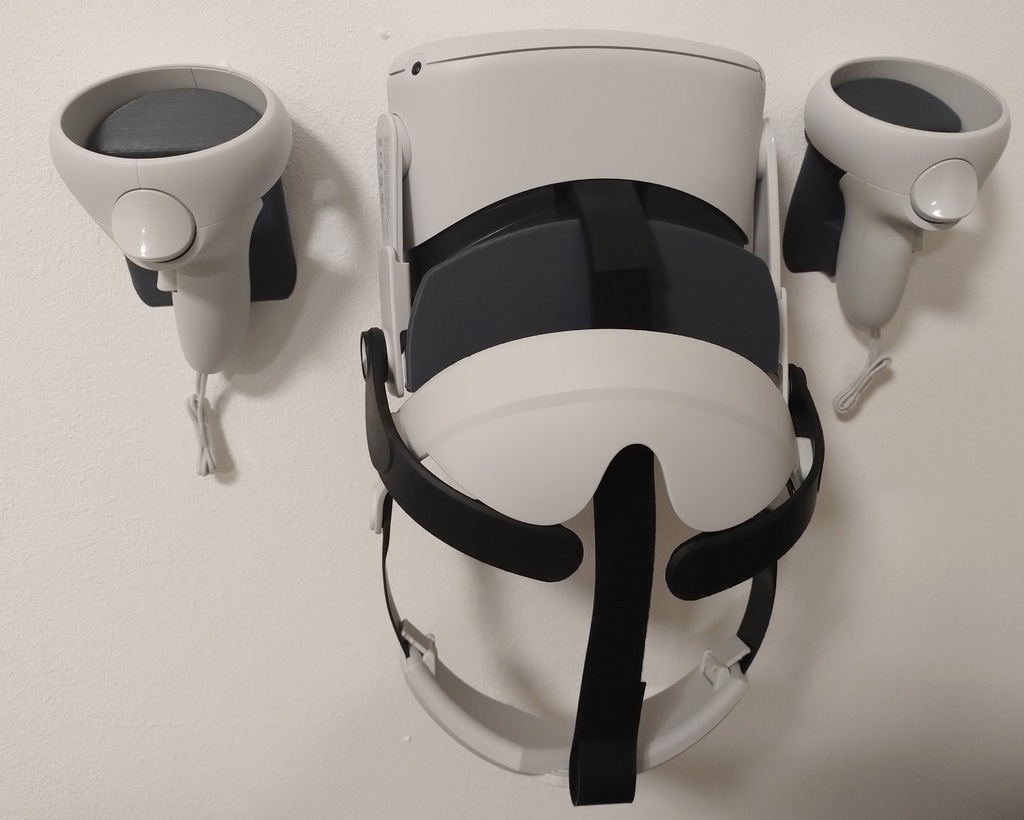 Free 3D file Quest 2 wall mount 🏢・3D printer model to download・Cults