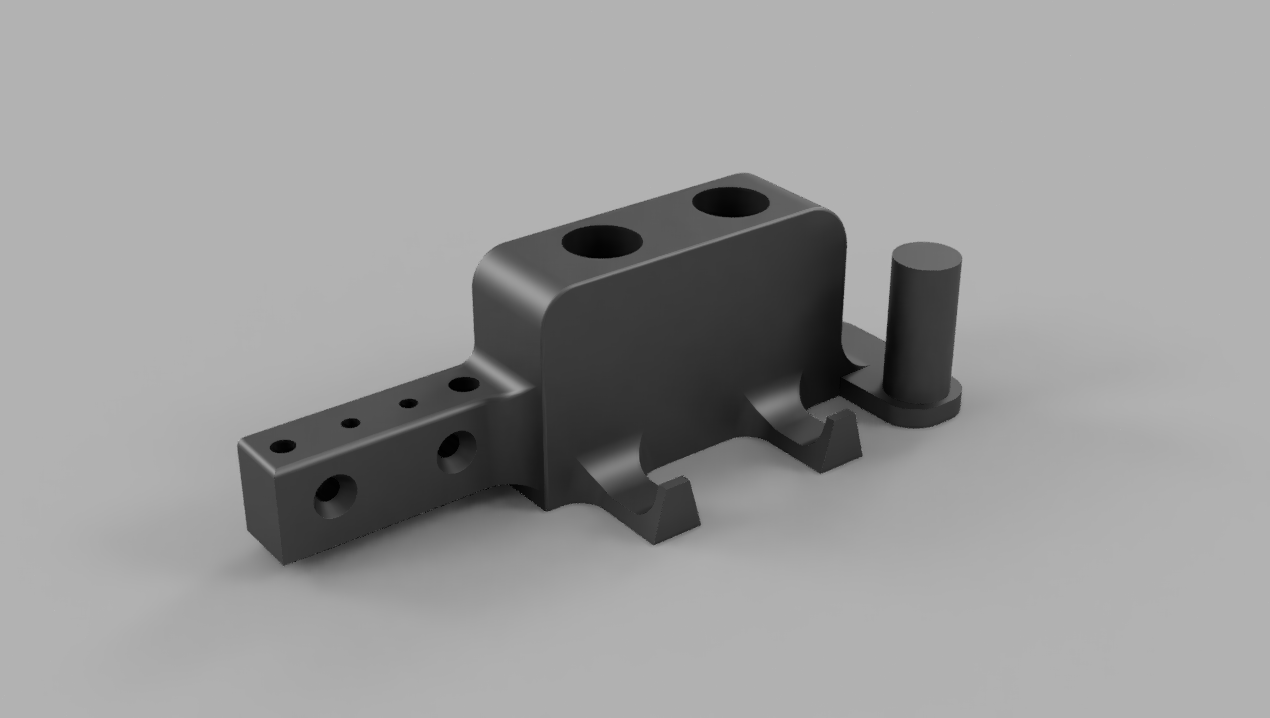 STL file Steadicam Hill docking bracket (X-arm Accessories) Right Side ...