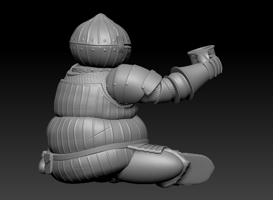 STL file Dark Souls - Siegward of Catarina 🦸・3D printer model to ...