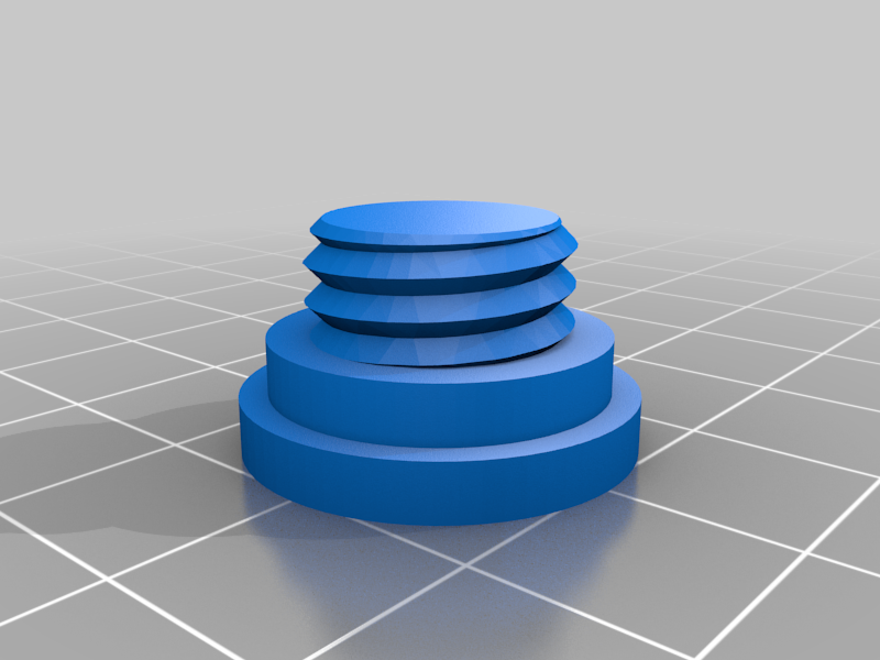 Archivo 3D gratis Mini Erlenmeyer Flask Botella y Tapón Roscado・Modelo ...
