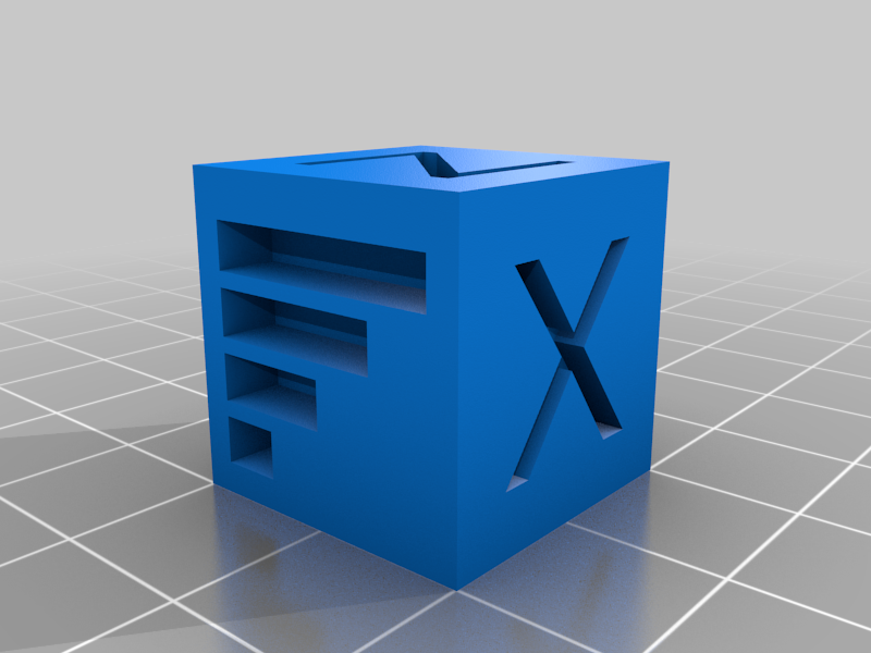 Free 3D file Combo Calibration Cube・3D printer model to download・Cults