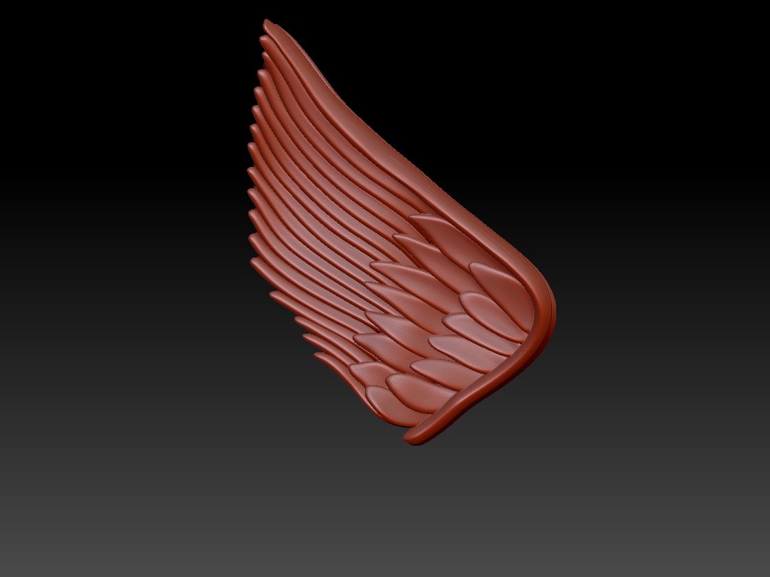STL file Wings, Wings・3D print design to download・Cults