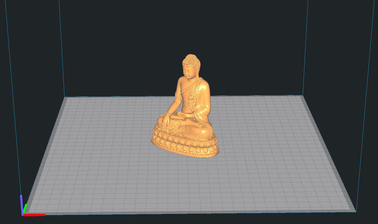 Free STL file Thai Buddha + Low Poly + Flat Bottom Repaired Mesh 🇹🇭・3D ...