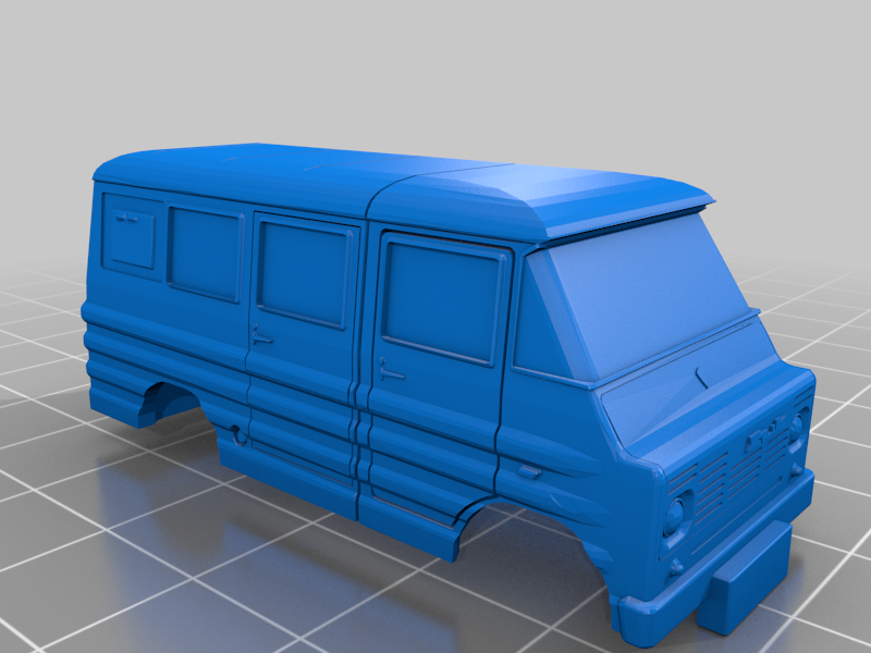 Free STL file FSC Żuk (Zuk) - Turbo Racing 1:76 (READ DESCRIPTION ...